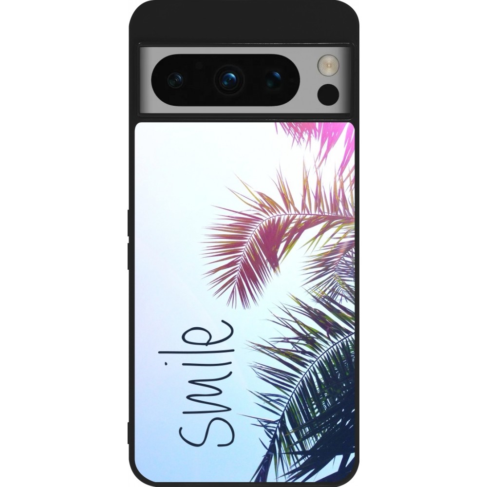 Coque Google Pixel 8 Pro - Silicone rigide noir Smile 05