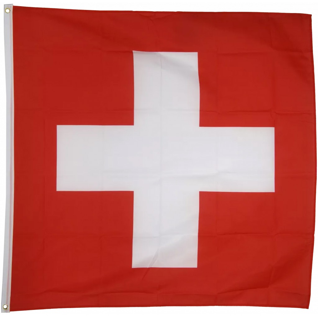 Drapeau Suisse / Swiss Flag (90 x 90 cm)